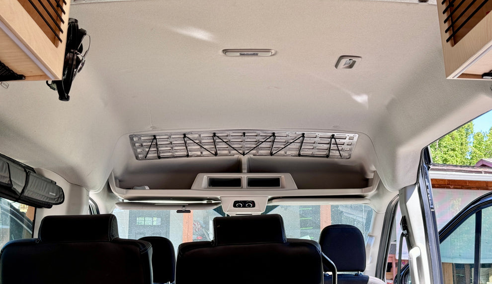 2015+ Ford Transit Overhead Aluminum Molle Panel – Adventure Ready
